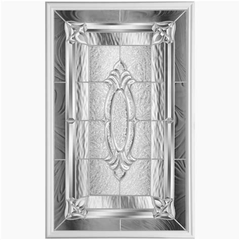 Masonite 22 Inch X 36 Inch Venting Low E Glass Insert The Home Depot