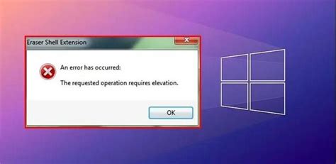 Cara Mengatasi The Requested Operation Requires Elevation