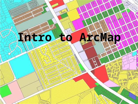 PPTX Intro To ArcMap What Is ArcMap Accessing ArcMap Data Used By ArcMap