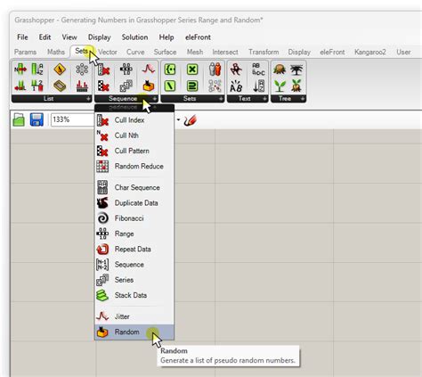 The Random Component In Grasshopper A Beginners Guide Hopific