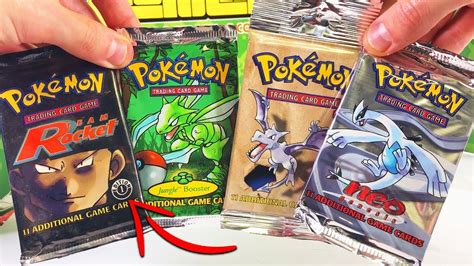 Opening Rare Vintage Pokemon Cards Packs 1st Edition Youtube