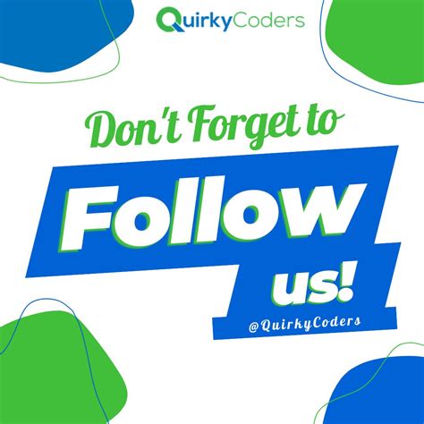 Quirkycoders On Linkedin Followus Quirkycoders Techinnovation Businessgrowth Followus
