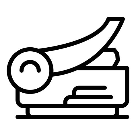 Food Slicer Icon Outline Style Vector Art At Vecteezy