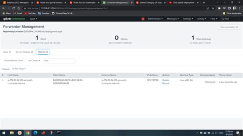 how to install and manage splunk universal forwarder in aws ec2 dev