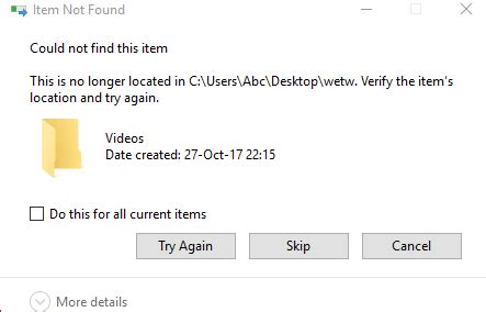 I Have An Empty Folder In My Desktop That I Cant Delete Tom S Hardware Forum