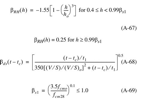 Pdf Guide For Modeling And Calculating Shrinkage And Creep In Hardened Concrete