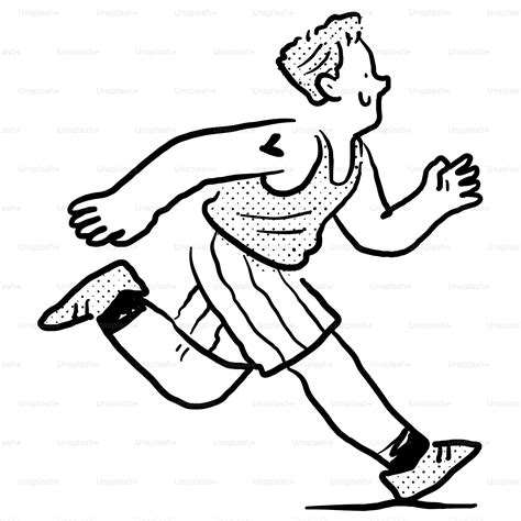 걷는 남자의 흑백 그림 벡터 Unsplash의 남성 이미지