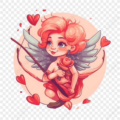 발렌타인 큐피드 벡터상표클립 아트만화 Png 일러스트 무료 다운로드 Lovepik