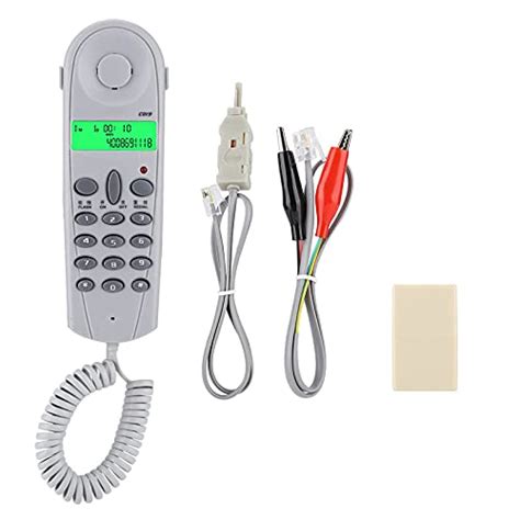 Wired Telephone Phone Line Tester Butt Test Check Connector Cable Tool
