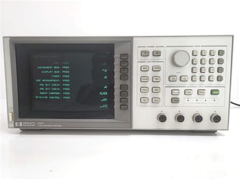 Keysight 8757c Scalar Network Analyzer With Option 001 Global Test Equipment Keysight 8757c Scalar Network Analyzer With Option 001 Global Test Equipment