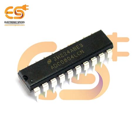 adc0804 8 bit analog to digital a d converter ic dip 20 package