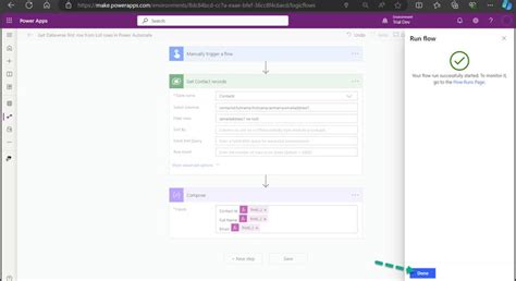 Get First Row From Dataverse Table In Power Automate