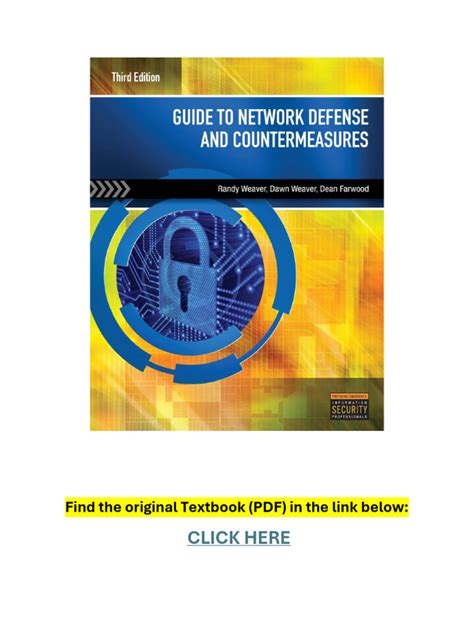 Guide To Network Defense And Countermeasures 3rd Edition Pdf Pdf Internet Protocols