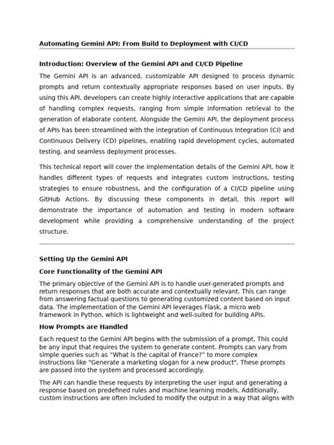 Automating Gemini Api Pdf Command Line Interface Unit Testing