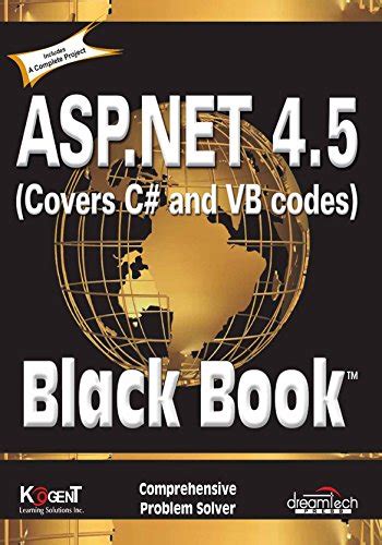 ASP NET Covers C And VB Codes Black Book EBook Kogent Learning Solutions Inc Amazon