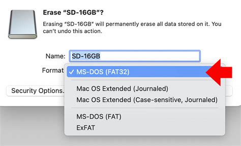 How To Format SD Card To FAT On Mac