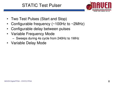 Ppt Maven Digital Fpga Peer Review Static Fpga May Powerpoint Presentation Id