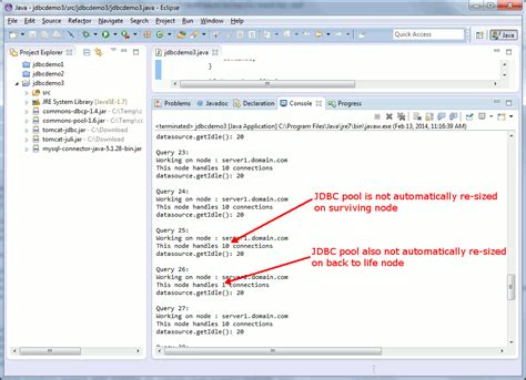 Jdbc Pooling With Failover Scenarios