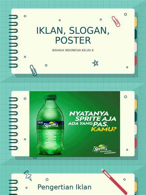 Iklan Slogan Dan Poster Dalam Pemasaran Pdf