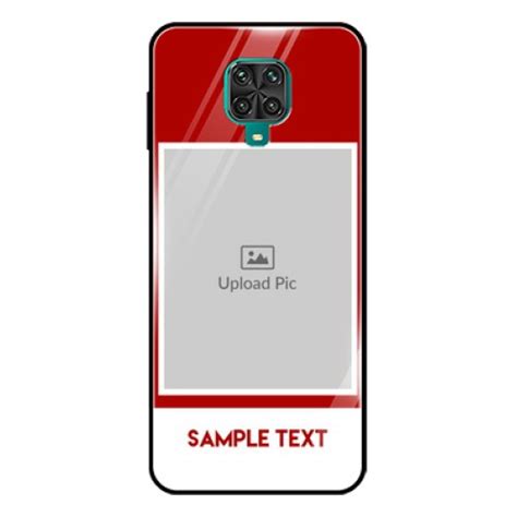 Poco M Pro Custom Glass Phone Case With Photo Printing Personalized Glass Cases