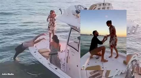 man dives into the sea to retrieve ring as proposal attempt goes wrong