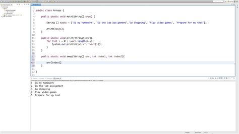 Java Passing Arrays As Arguments Youtube