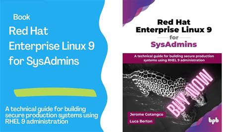 Red Hat Enterprise Linux 9 For Sysadmins Book By Luca Berton And Jerome Gotangco