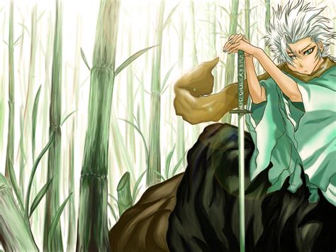 Download Wallpaper Sword Anime Art Guy Bleach Hitsugaya Toushiro