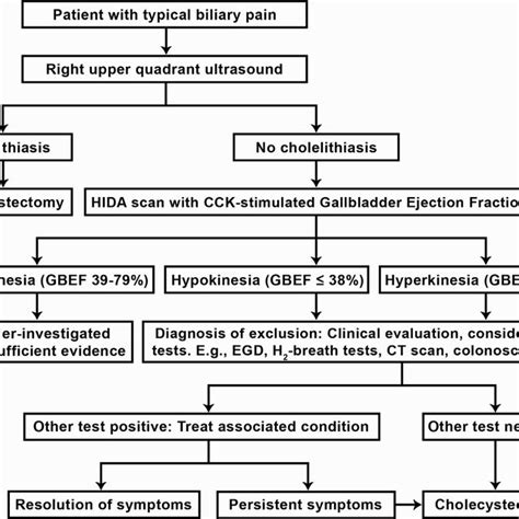 Clinical Paradigm For Biliary Pain Associated With Gallbladder