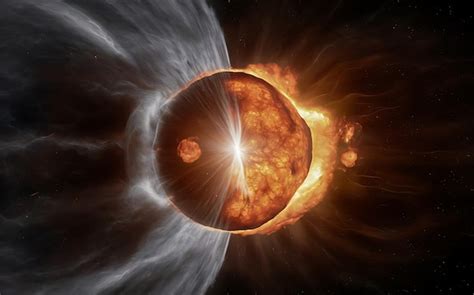 Premium Photo A Supernova Exploring The Culmination Of A Massive Sun