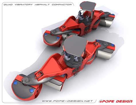 Super Duty Vibratory Asphalt Compactor On Behance