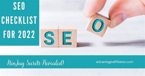 SEO Best Practices Checklist NinJay Secret Revealed