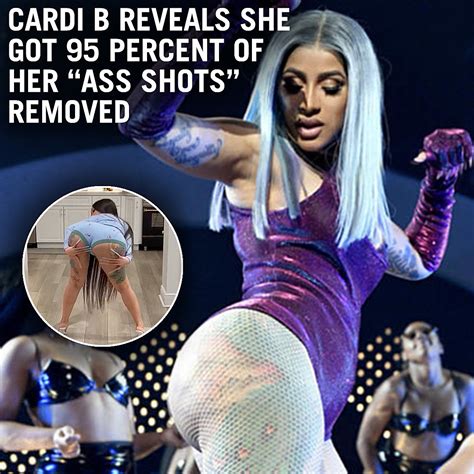 X Cardi B Reveals She Got Percent Of Her A S Shots Removed Video News