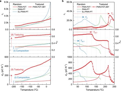 Temperature Dependence Of The Dielectric Piezoelectric And Download Scientific Diagram