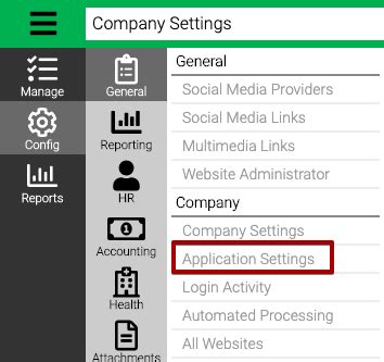 How Do I Configure Application Settings CircuiTree SupportCircuiTree Support
