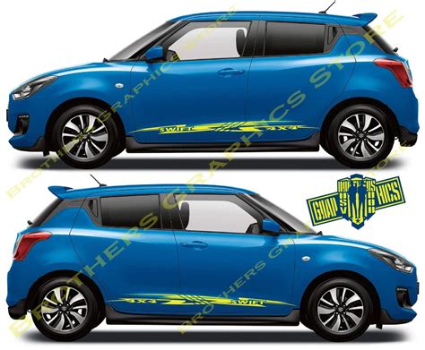 Custom Decal Vinyl Graphics Special Made For Suzuki Swift Brothers
