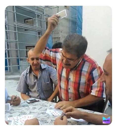 Create Meme Man Playing Cards Meme Be Like That Angry Meme