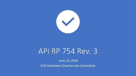 Api Rp 754 Rev 3 June 22 2020