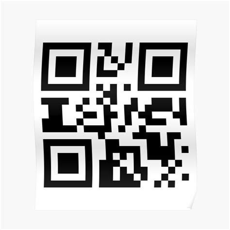 Send Nudes QR Code Poster By Nightcrawler Redbubble