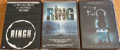 “the Ring” And “the Ring Two” Dvds With The Original Japanese Version