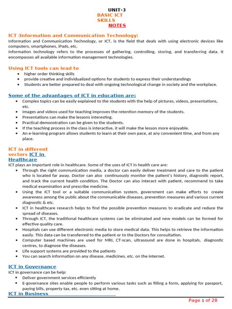 Ict Skills Fullpdf Pdf Computer Data Storage Internet And Web