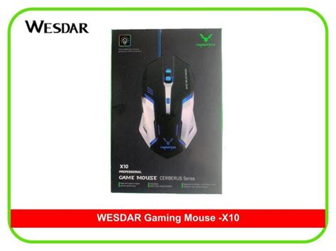 Wesdar Gaming Mouse X10 Lazada