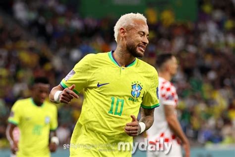 네이마르 비니시우스 맹활약 브라질 크로아티아와 0 0전반종료 Md카타르