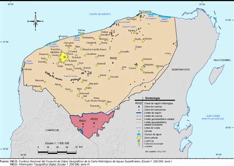 Hidrografía De Yucatán Ríos Lagos Presas Y Acuíferos