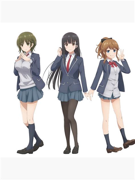 Póster La hija de mi madrastra es mi ex yume Akatsuki y Higashira Design de TrueMarket