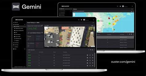 Ouster Launches Cloud Portal For Ouster Gemini Digital Lidar Perception Platform