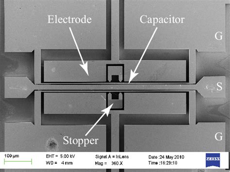 Figure 11 From Multi Position Rf Mems Tunable Capacitors Using Laterally Moving Sidewalls Of 3 D