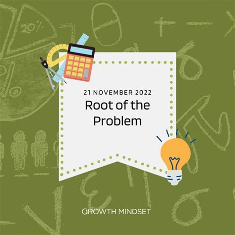 Root Of The Problem Growth Mindset Dec 2022 Camp