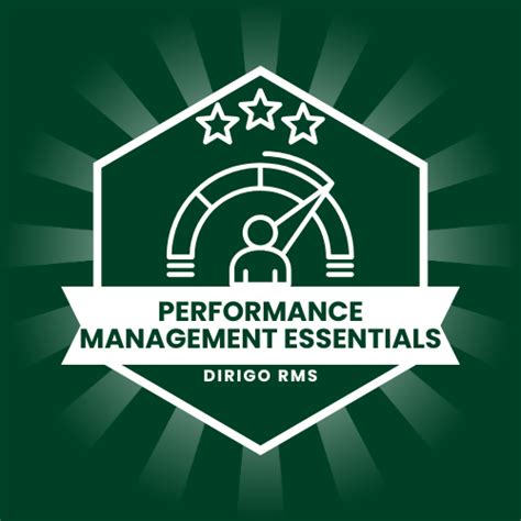 Performance Management Essentials Dirigo Safety