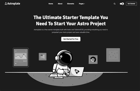 25 astro template starters for blogs landing pages websites and more